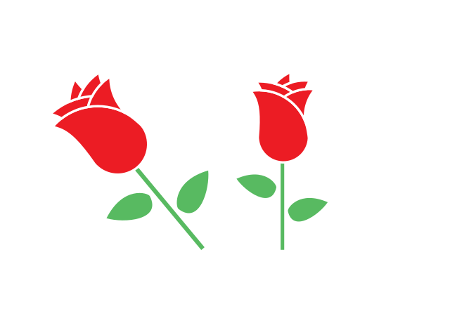 Red Rose custom cursor for Chrome