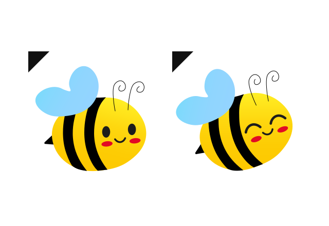 Happy Bee custom cursor for Chrome