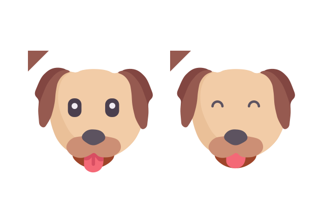 Happy Dog custom cursor for Chrome