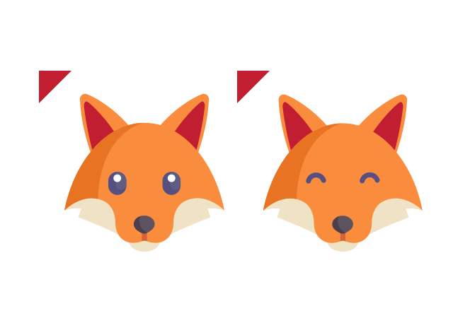 Happy Fox custom cursor for Chrome