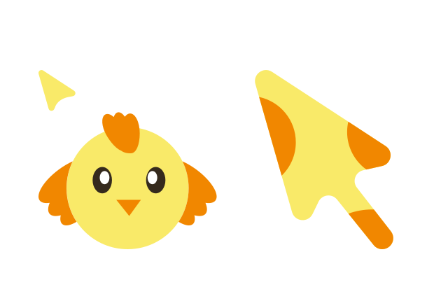 Baby Chick custom cursor for Chrome