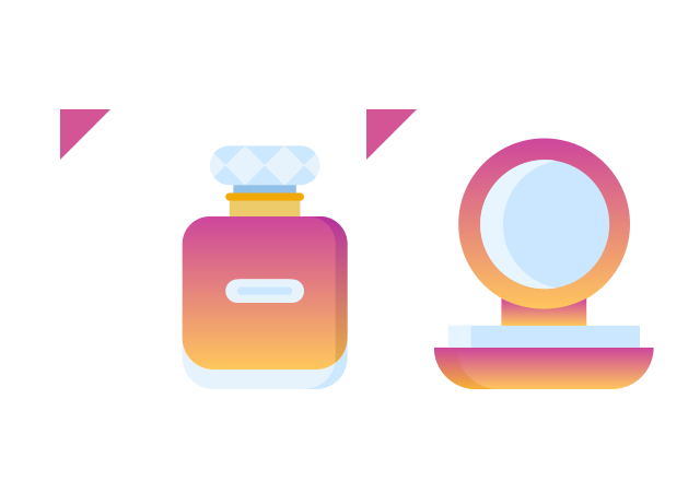 Perfume and Face Powder is a charming and feminine custom cursor for ...