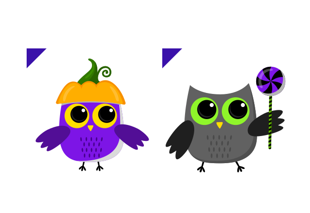 Funny Owl custom cursor for Chrome