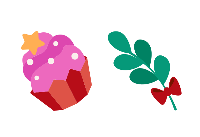 Christmas Cupcake Custom Cursor For Chrome